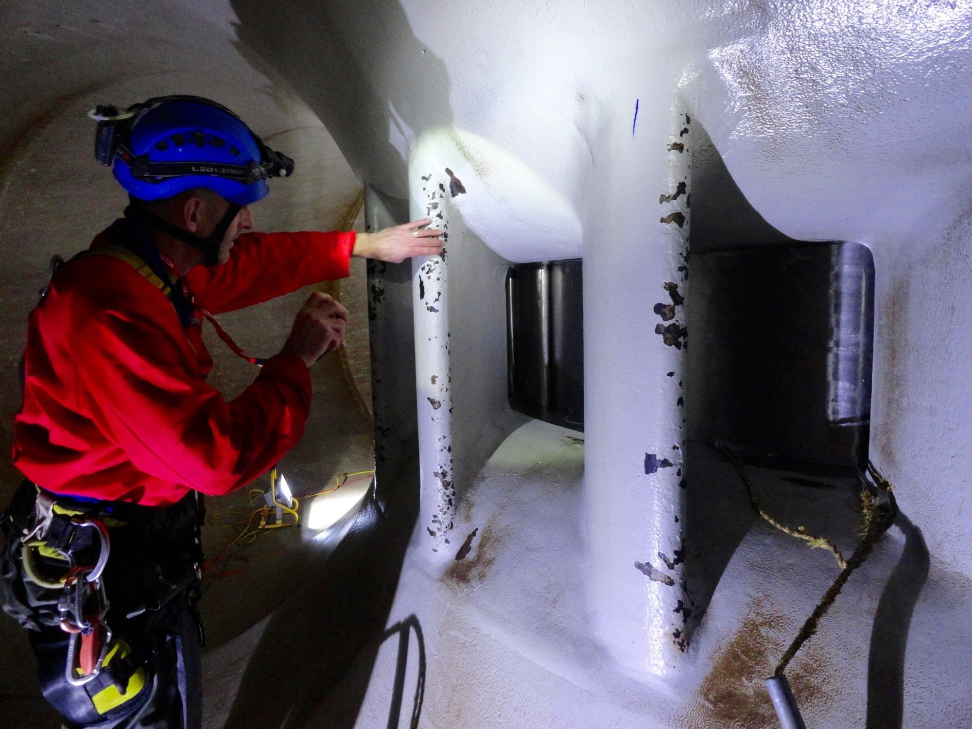 Wheao Hydro Station Coating Inspection | Project Examples | Abseil Access