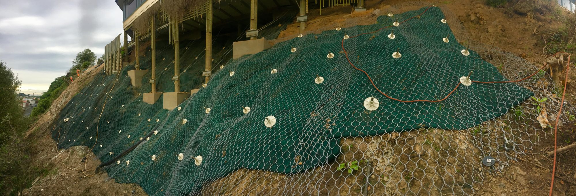 Slope Stabilisation in Residential Area | Project Examples | Abseil Access