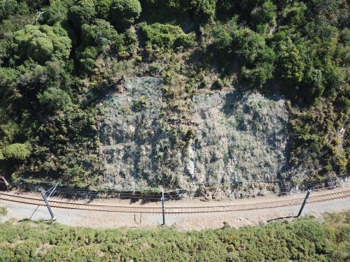 Johnsonville Line Rockfall Mitigation | Project Examples | Abseil Access